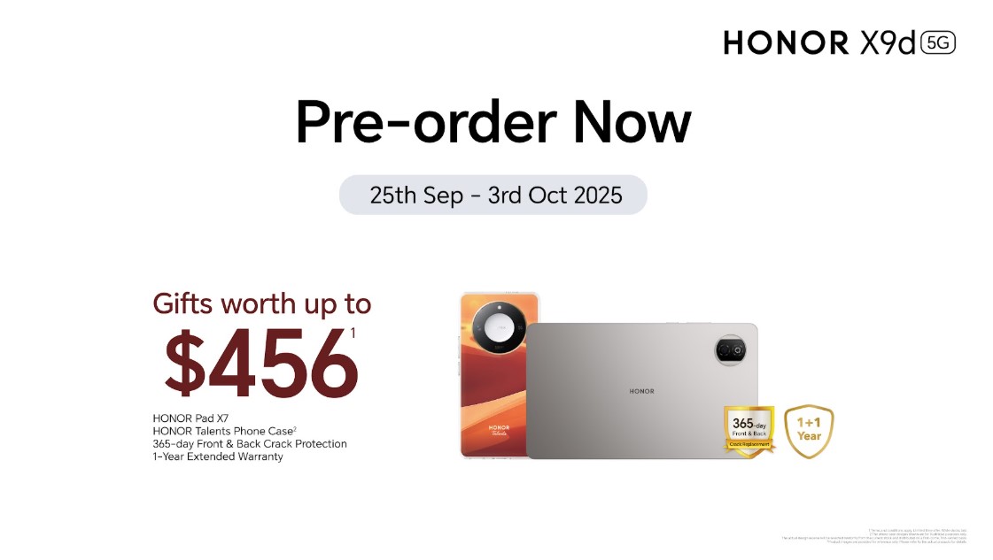 Singapore: HONOR unveils the new HONOR X9d with triple-certified toughness and industry-leading ...