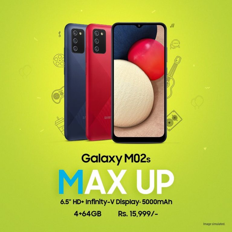 Samsung Galaxy M02s goes official with Snapdragon 450 chipset & 13MP ...