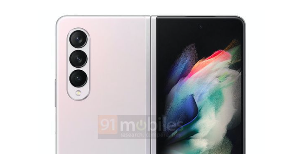 Samsung Galaxy Z Fold 3 New Renders Leaked, Reveals Design, Color ...