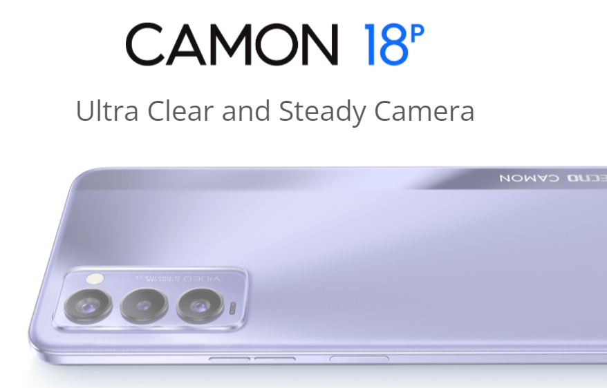Tecno Camon 18P unveiled with MediaTek Helio G96 & 33W fast-charging ...